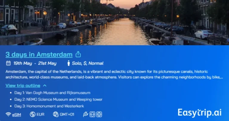 Easytrip.ai | Best free AI Trip Planner with budget 2025